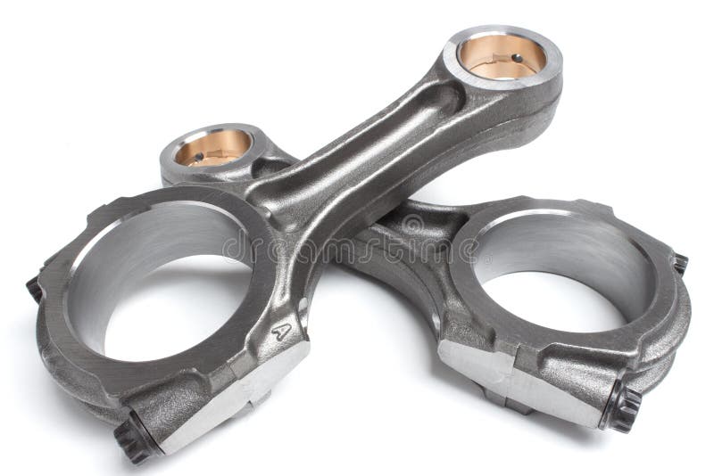 Pistons And Connecting Rods, Main Parts For An Internal Combustion ...