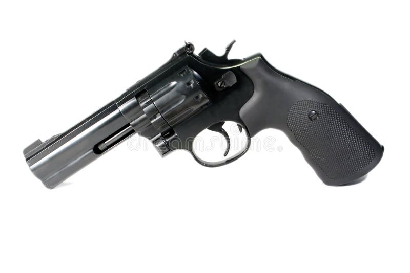 Pistool stock afbeelding. Image of geïsoleerd, wapen, bescherming - 471467