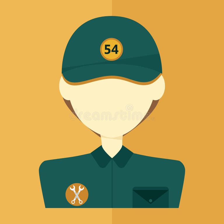 Pit Crew. Vector Illustration Decorative Design Stock Vector ...