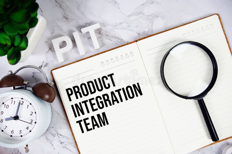 PIT - Product Integration Team Acronym on Notepad, Business Concept ...