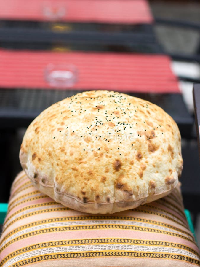 Pita stock image. Image of baked, fresh, food, yellow - 60686371