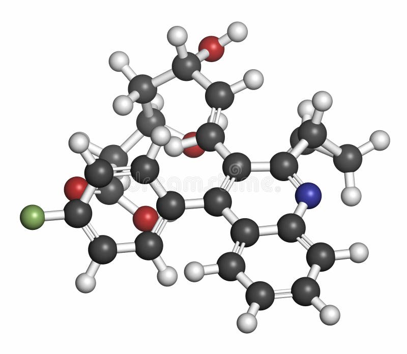 Pitavastatin Hypercholesterolemia Drug Molecule. Skeletal Formula ...