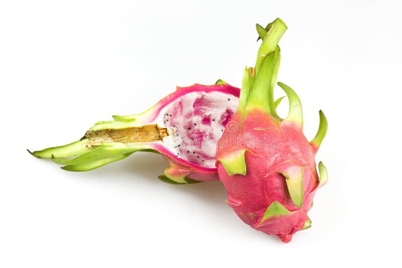 Pitaya stock image. Image of food, leaves, tropical, shell - 12801677