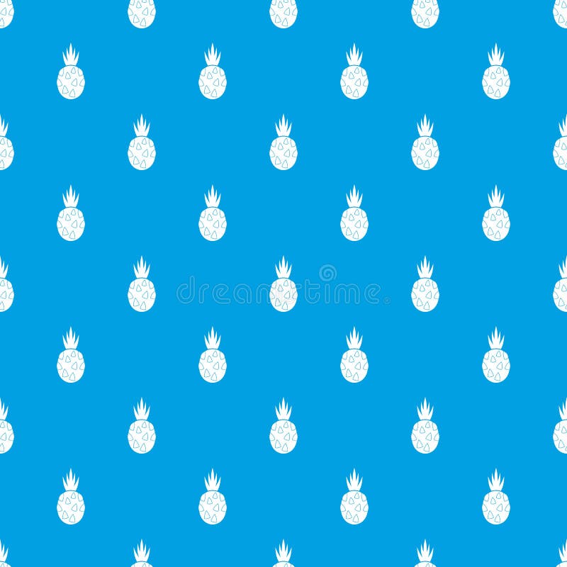 Pitaya, Dragon Fruit Pattern Seamless Blue Stock Vector - Illustration ...