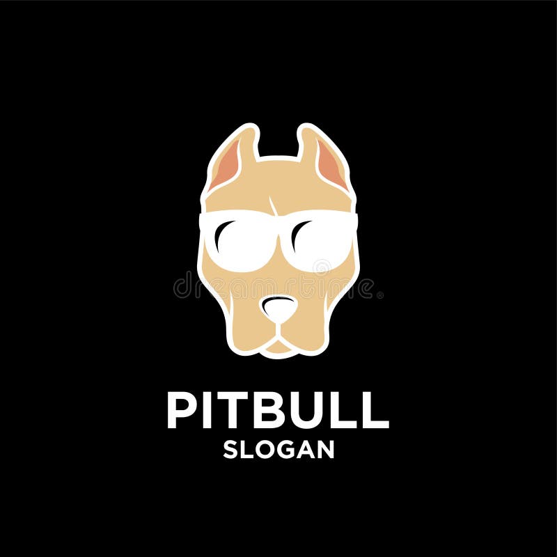 Pitbull Silhouette Logo Stock Illustrations – 519 Pitbull Silhouette ...