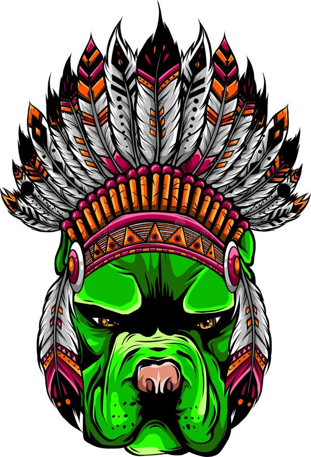 American Indian Art Dog Stock Illustrations – 234 American Indian Art ...