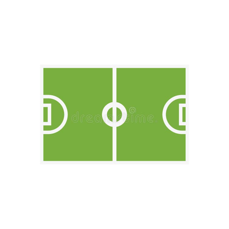 Pitch Vector Flat Color Icon Stock Vector - Illustration of icon, pitch ...
