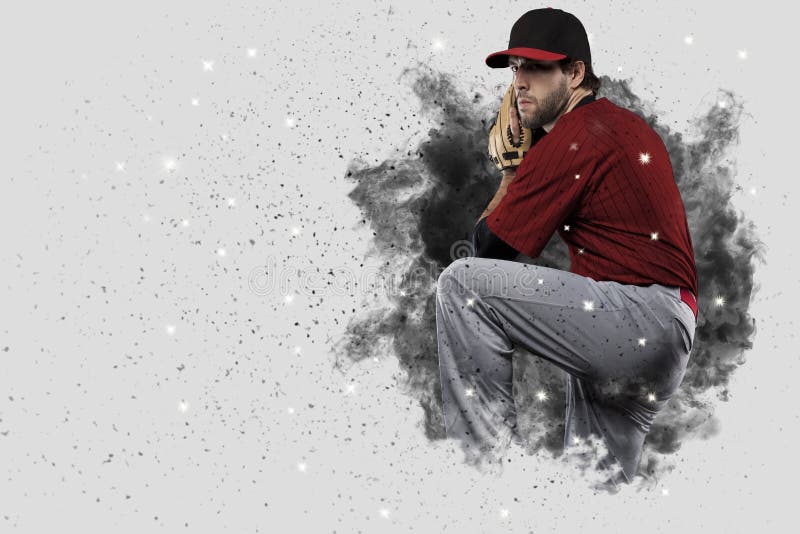 Pitcher Baseball stock photo. Image of player, caucasian - 88541868