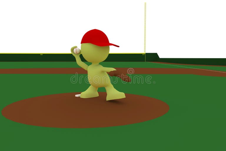 Pitcher Character Stock Illustrations – 2,370 Pitcher Character Stock ...