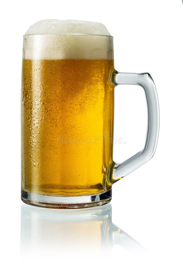 Pitcher of Beer with Foam stock image. Image of froth - 57441153