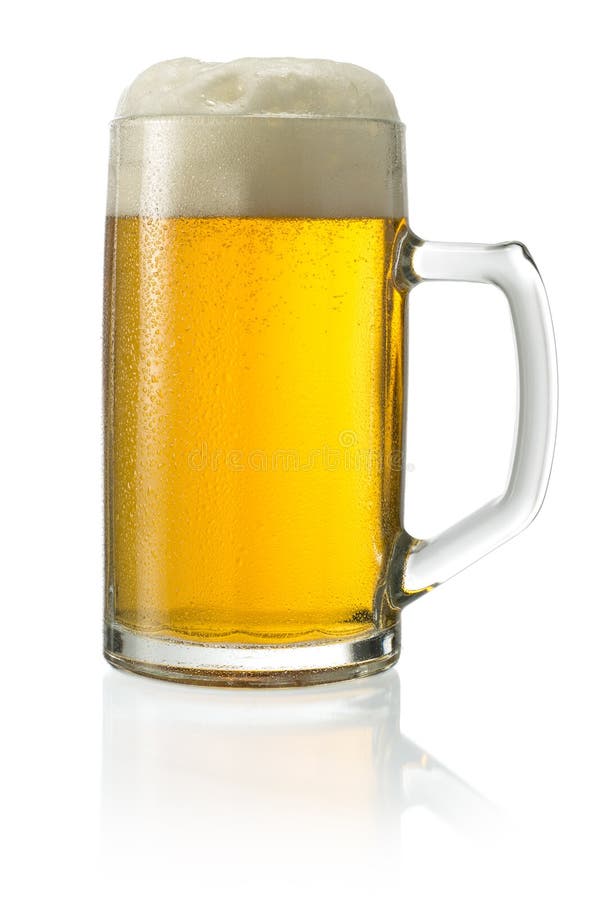Pitcher of Beer with Foam stock image. Image of froth - 57441153