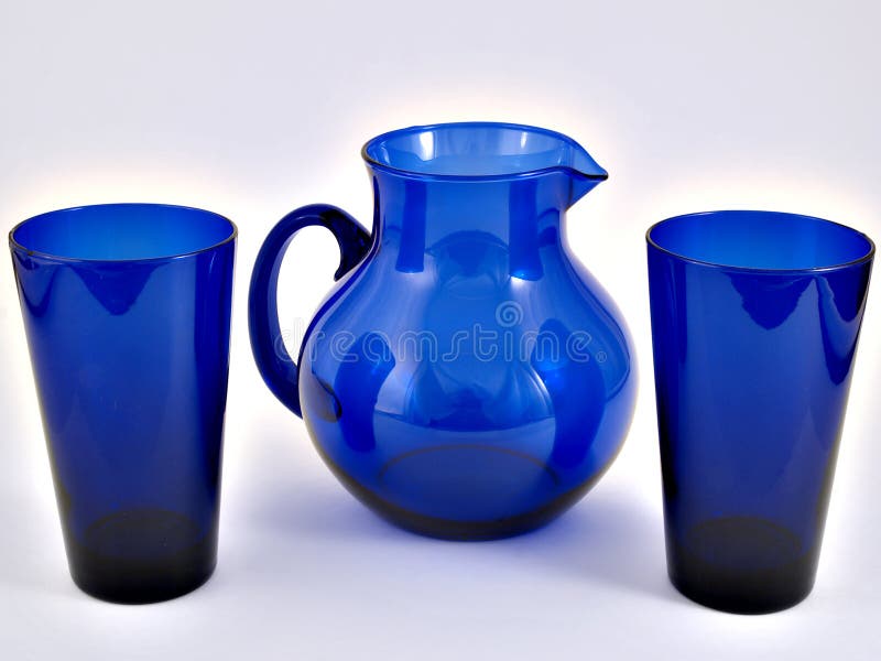 Pitcher & Glasses stock photo. Image of kitchen, pitcher - 1179588