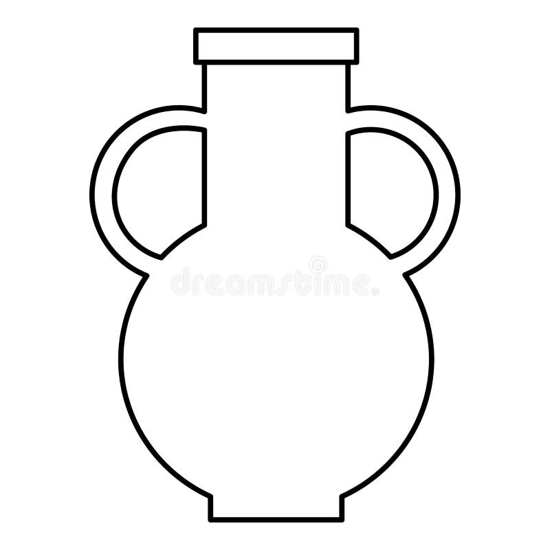 Pitcher Icon, Outline Style Stock Vector - Illustration of outline ...