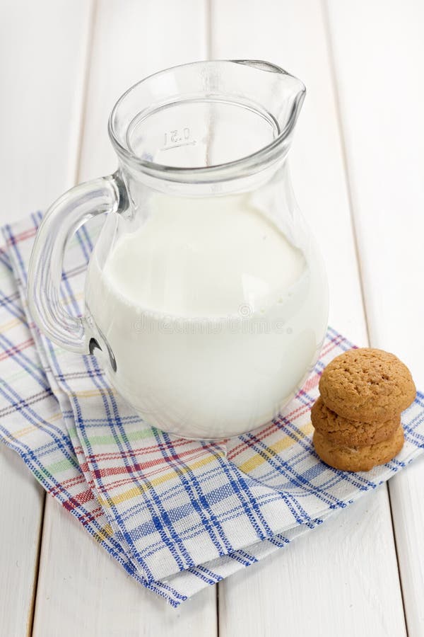 Pitcher milk stock image. Image of milk, home, kitchen - 28430861