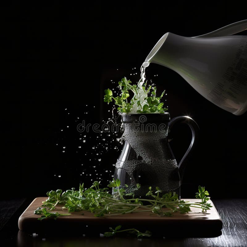 Pitcher Pouring Water Stock Illustrations – 926 Pitcher Pouring Water ...