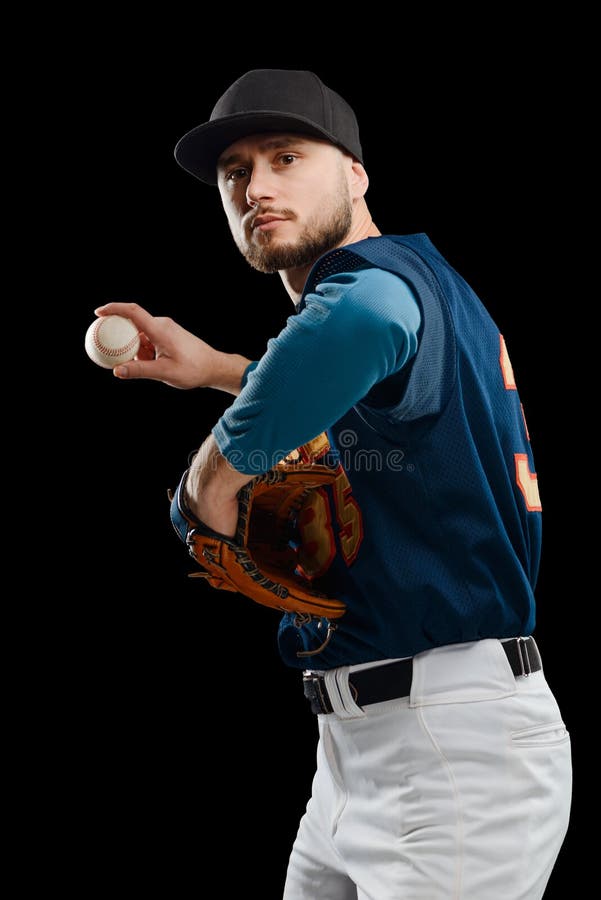 Pitcher throwing a ball stock image. Image of american - 140027093