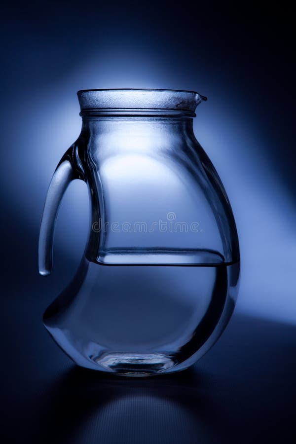 Pitcher Of Water With Glass Stock Image - Image of cool, pitcher: 3482399