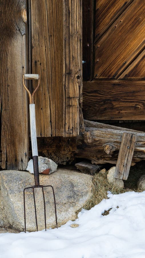 Pitchfork stock image. Image of brown, pitchfork, farm - 85807973