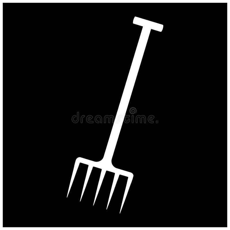 Pitchfork Icon Design Template Stock Vector - Illustration of natural ...