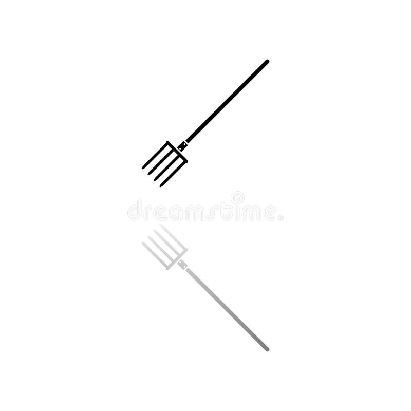 Pitchfork Icon Of Vector Illustration For Web And Mobile Stock Vector ...