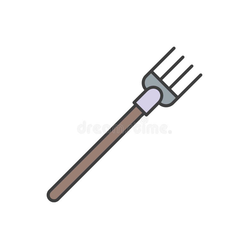 Pitchfork Outline Stock Illustrations – 2,846 Pitchfork Outline Stock ...