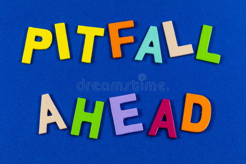 Pitfall Risk Challenge Career Success Achievement Adversity Trap Hazard ...