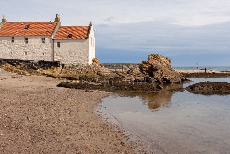 View of Pittenweem in Fife Scotland on August 13, 2010 Editorial Stock ...