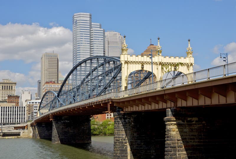 Pittsburgh Waterfront stock photo. Image of point, cityscapes - 26161128