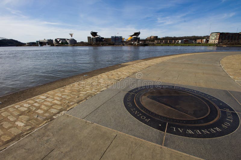 Views at Point State Park, Pittsburgh, Pennsylvania Editorial ...