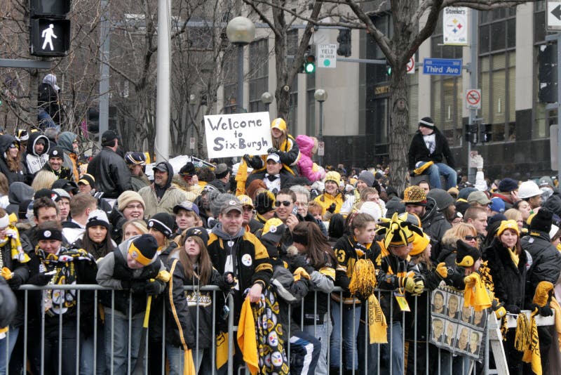 Pittsburgh Steeler Parade editorial image. Image of super - 8024545