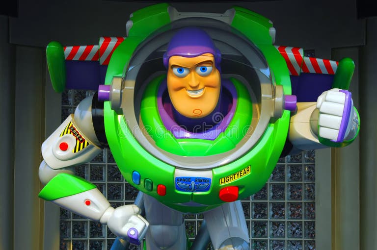 Pixar buzz lightyear editorial stock photo. Image of figure - 19027033
