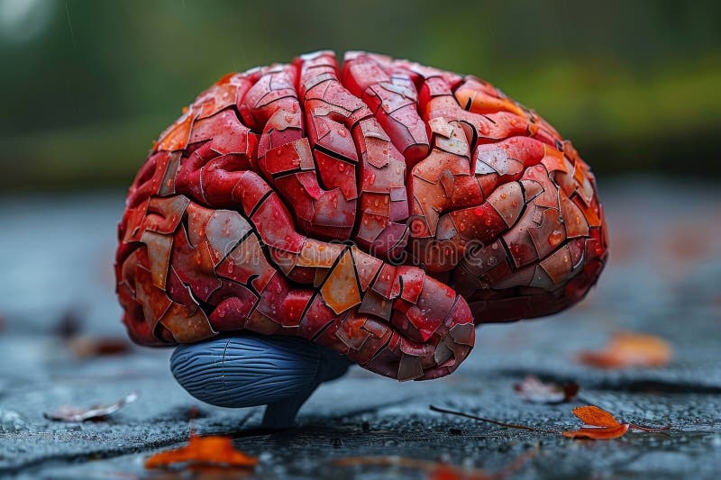 Pixar Inspired Brain Illustration Depicting the Evolution and Learning ...