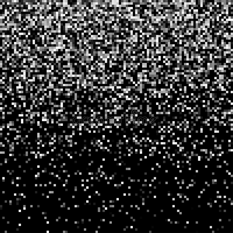 Pixel Abstract Technology Gradient Bw Background. Business Black White ...