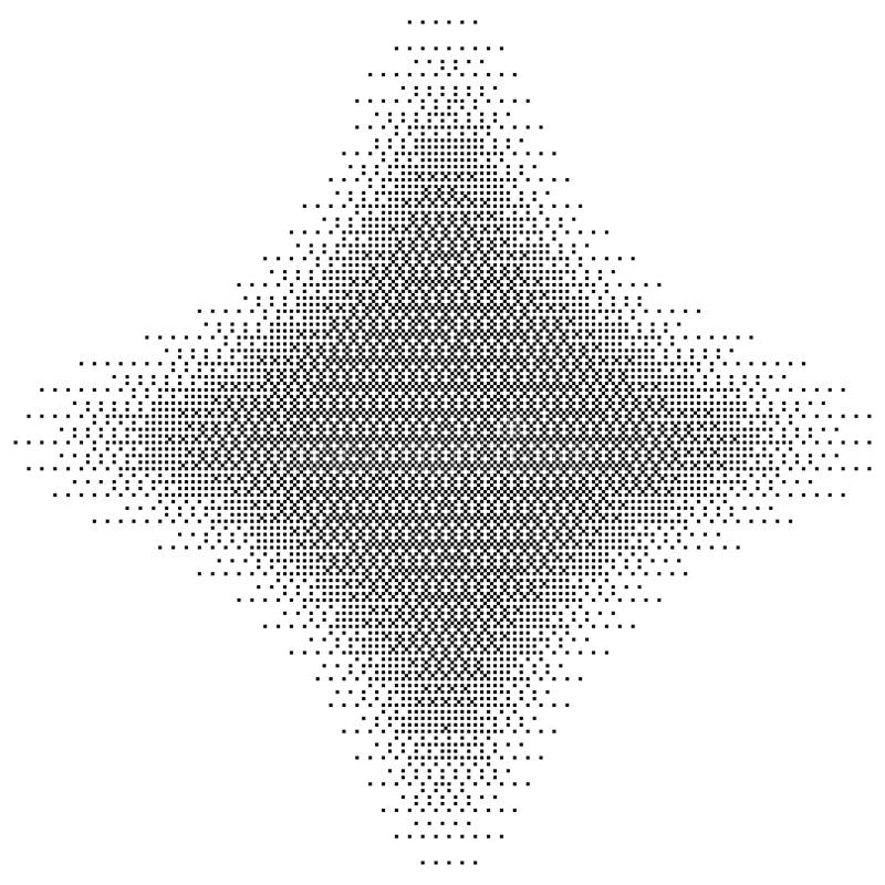 Pixel Abstract Shape Gradient Art Halftone Style Stock Illustration ... Pixel Abstract Shape Gradient Art Halftone Style Stock Illustration ...