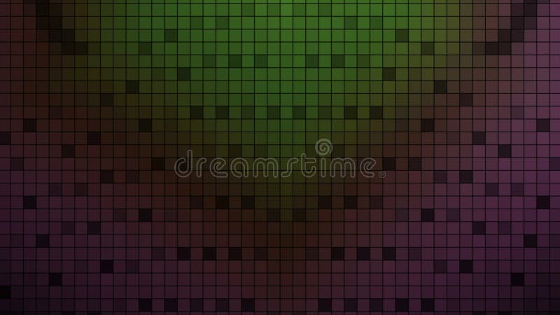 Pixel Animation Pattern with Distortions. Motion. Electronic Image Made ...