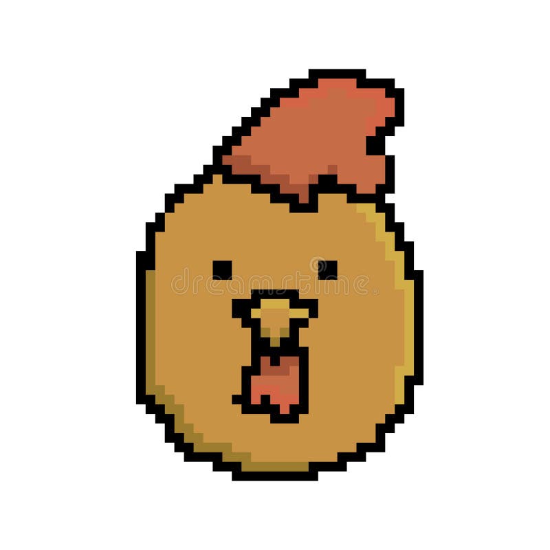 Pixel Chick Stock Illustrations – 174 Pixel Chick Stock Illustrations ...
