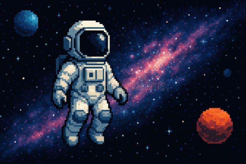 Spaceman Pixel Art Stock Photos - Free & Royalty-Free Stock Photos from ...