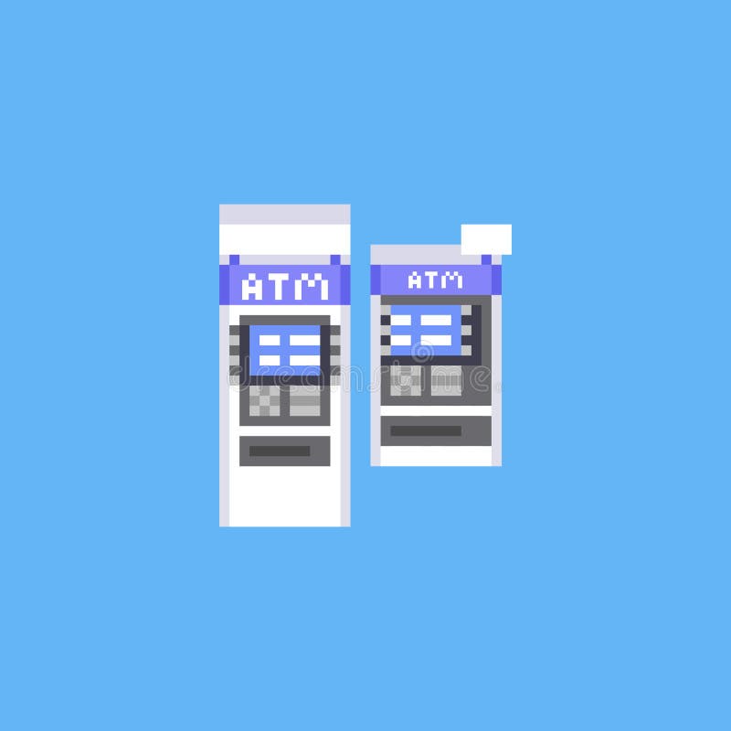 Pixel Atm Stock Illustrations – 765 Pixel Atm Stock Illustrations ...