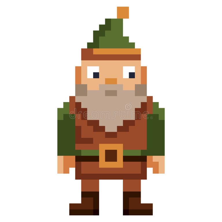 Pixel Bearded Stock Illustrations 140 Pixel Bearded Stock