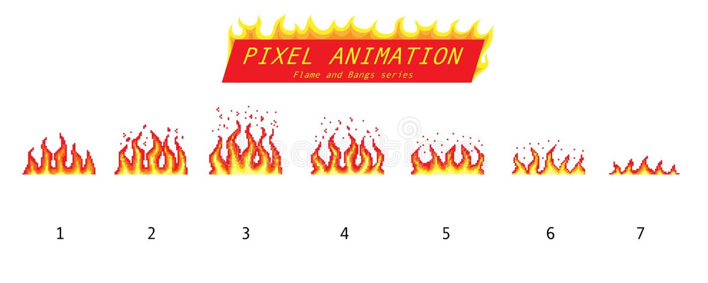 Vector Pixel Art Nuclear Animation Stock Illustrations – 22 Vector ...