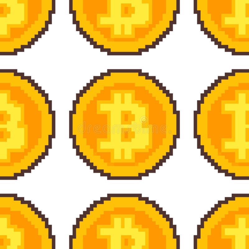 Pixel Art 8-bit Question Mark Gold Box - Isolated Vector Illustration ...