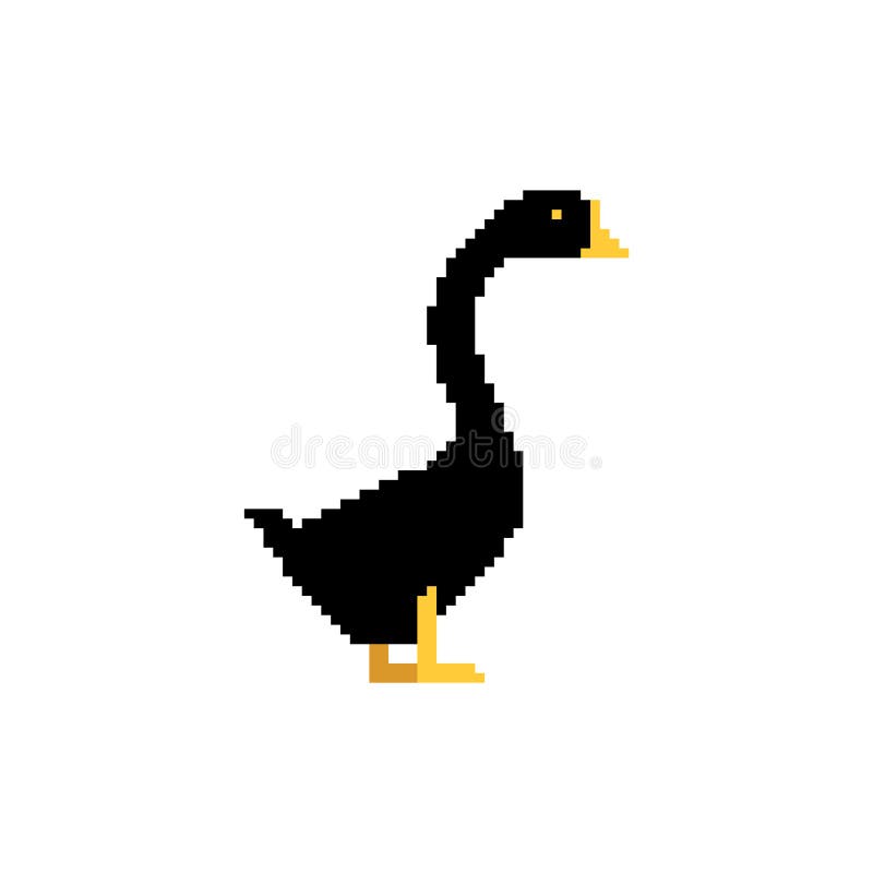 Goose Pixel Stock Illustrations – 329 Goose Pixel Stock Illustrations ...