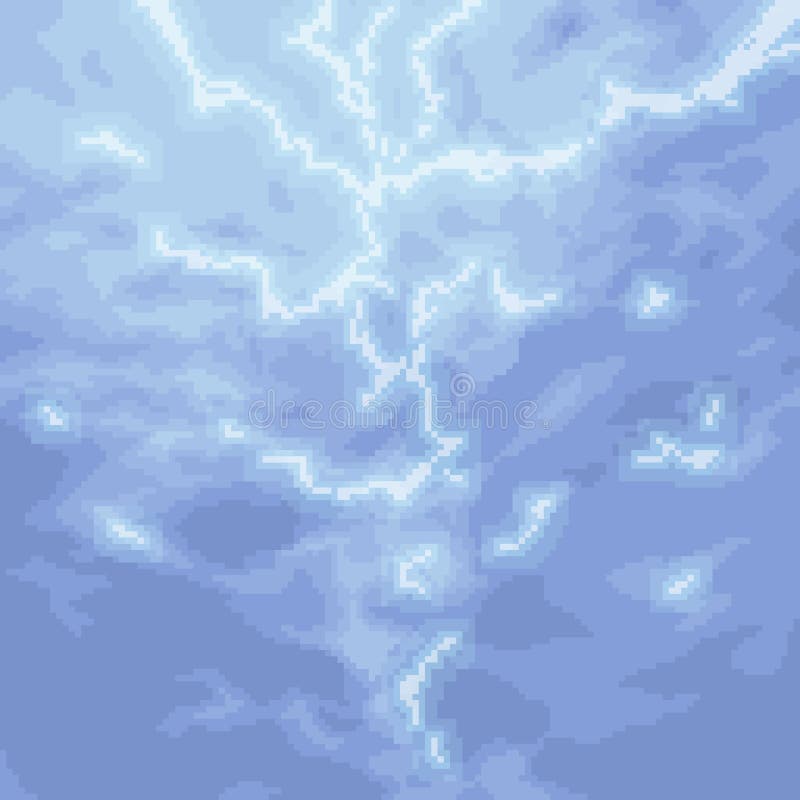 Lightning Pixel Stock Illustrations – 1,287 Lightning Pixel Stock Illustrations, Vectors ...