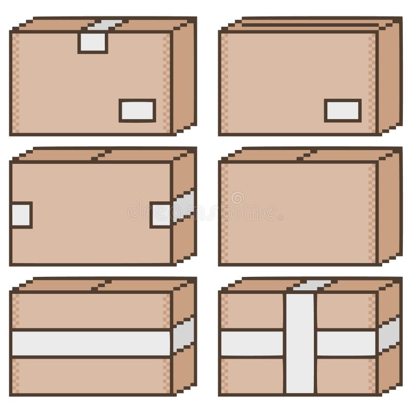 Pixel Art Box Stock Illustrations – 7,273 Pixel Art Box Stock ...