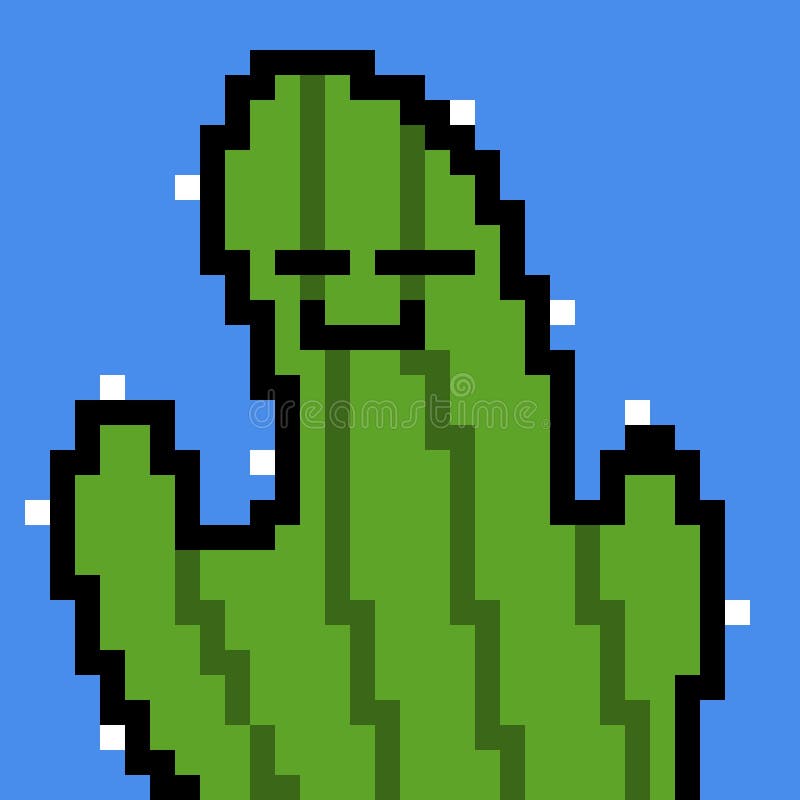Cactus Pixel Art