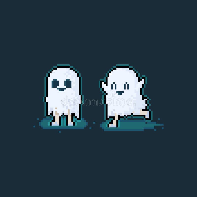 Pixel Ghost Stock Illustrations – 1,270 Pixel Ghost Stock Illustrations ...