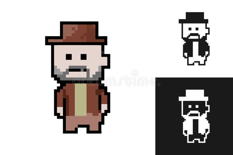 Vector Pixel Animal Face Collection Stock Illustrations – 280 Vector ...