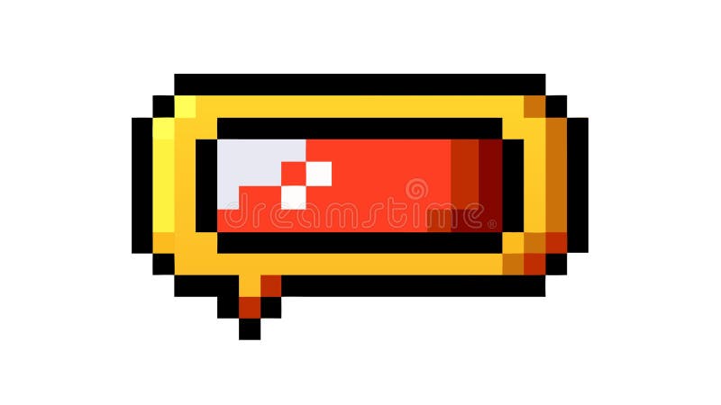 Speech Bubble Pixel Art Vector Stock Illustrations – 2,009 Speech ...