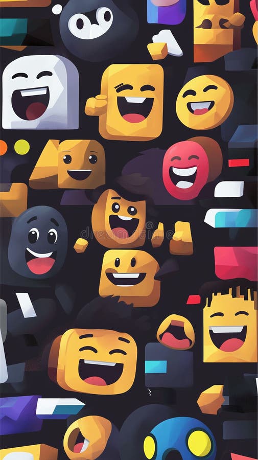 Pixel Art Collection of Emojis with Expressive Faces and Fun Designs ...