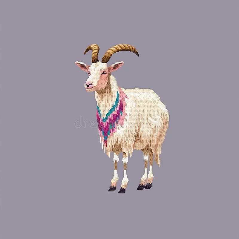 Goat Pixel Stock Illustrations – 367 Goat Pixel Stock Illustrations ...
